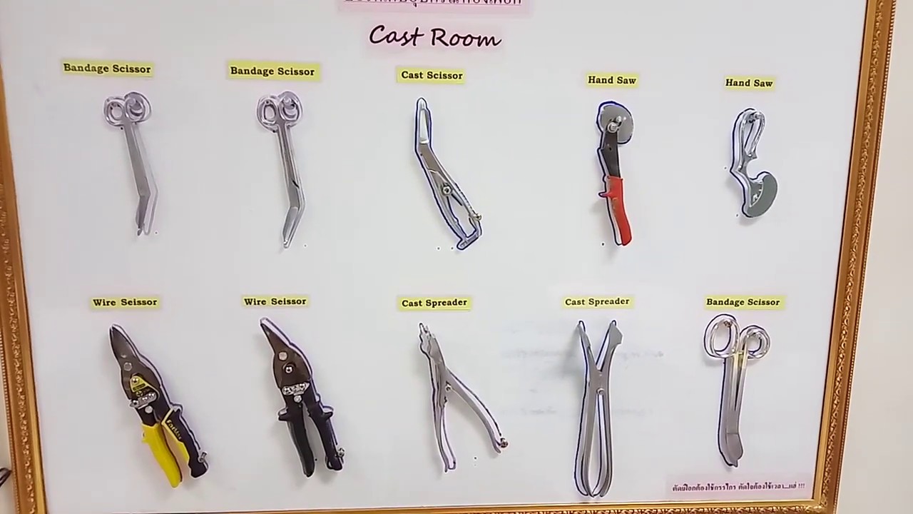 Instrument in my cast room - YouTube