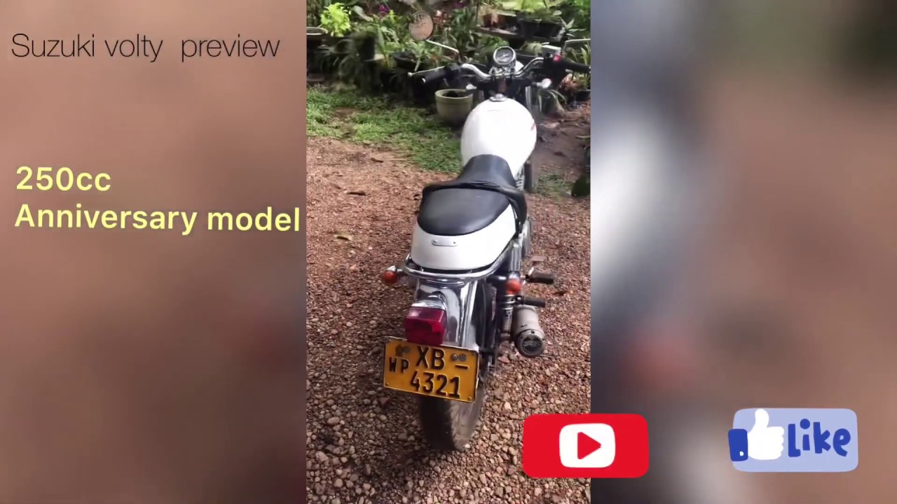 Suzuki volty anniversary model review 🏍 good bike for riding 😊 Sri ...