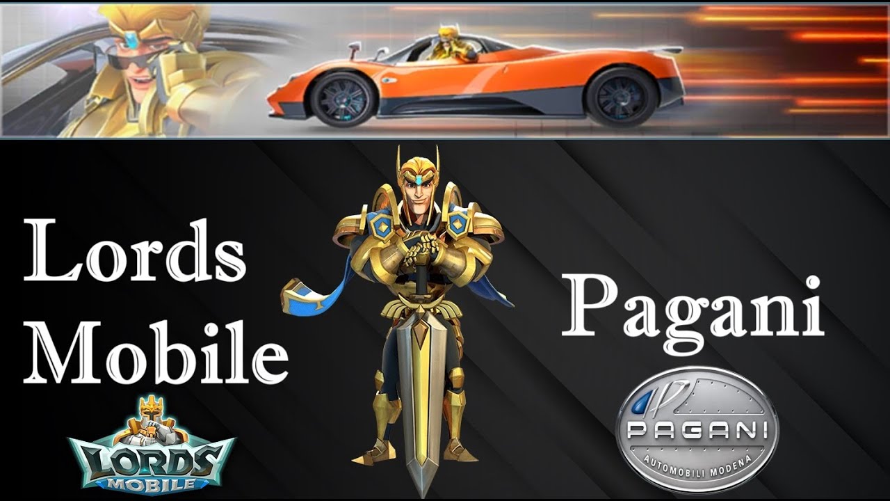 Lords Mobile collab event with Pagani #lordsmobile #newevent #pagani ...