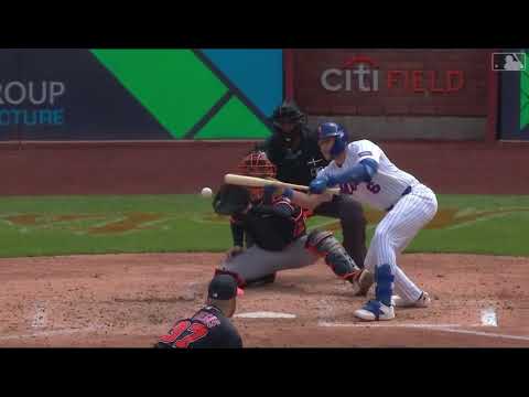 DET@NYM: Hayden Senger's sacrifice bunt gives the Mets a 7-3 lead (2026)