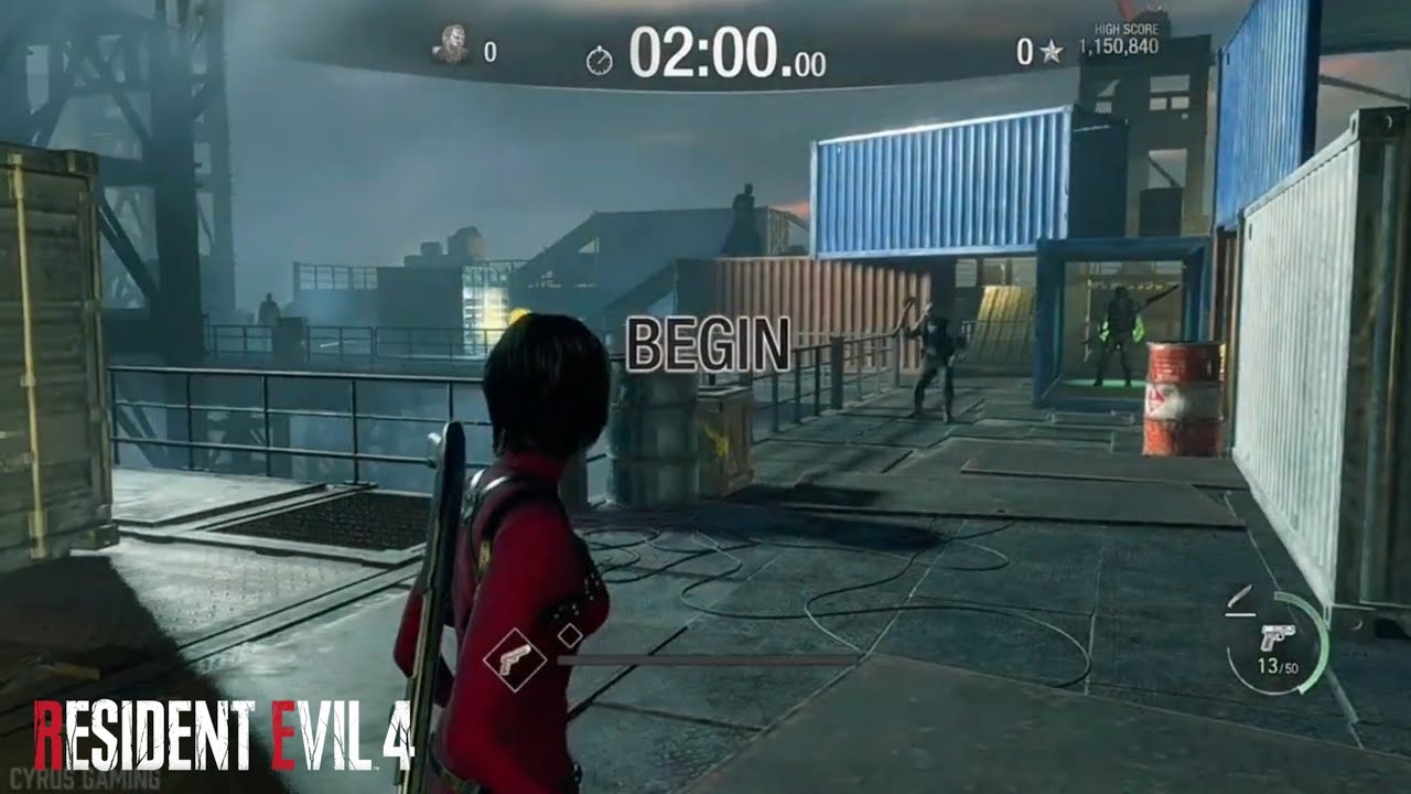 Resident Evil 4 Remake MERCENARIES - Ada S++ | Docks - YouTube