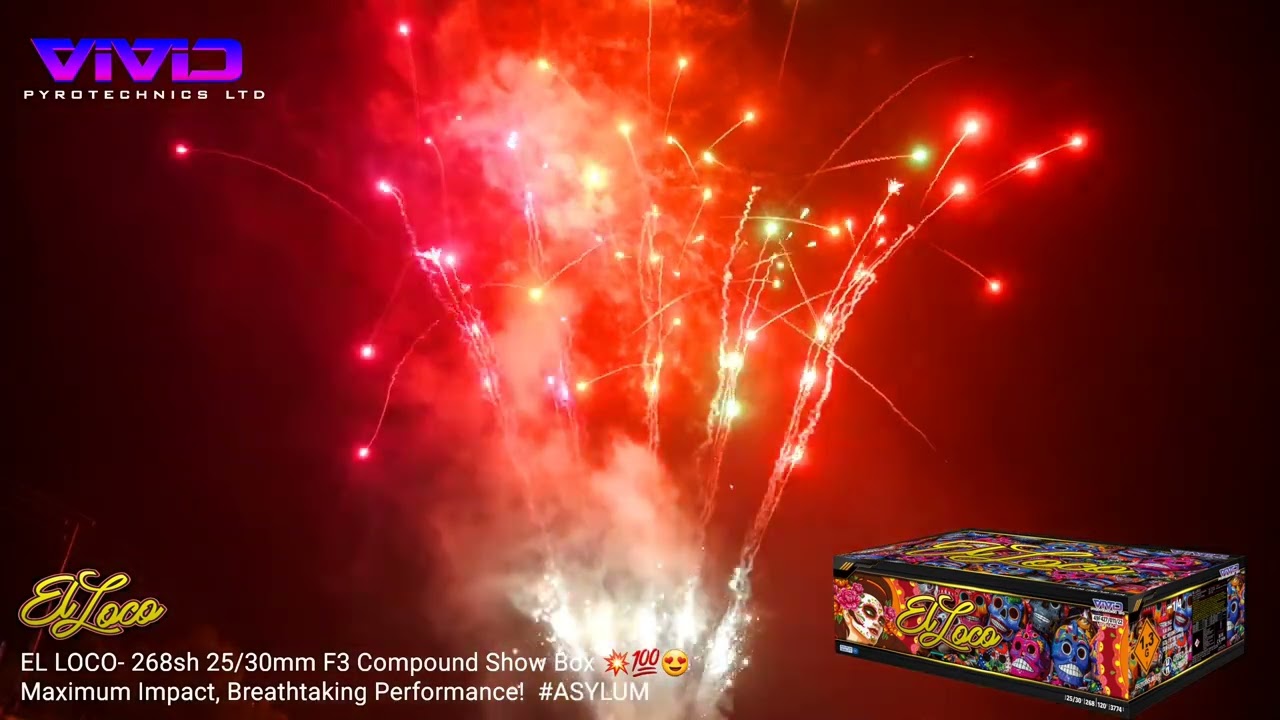 El Loco from Vivid Pyrotechnics @Firework Crazy - YouTube