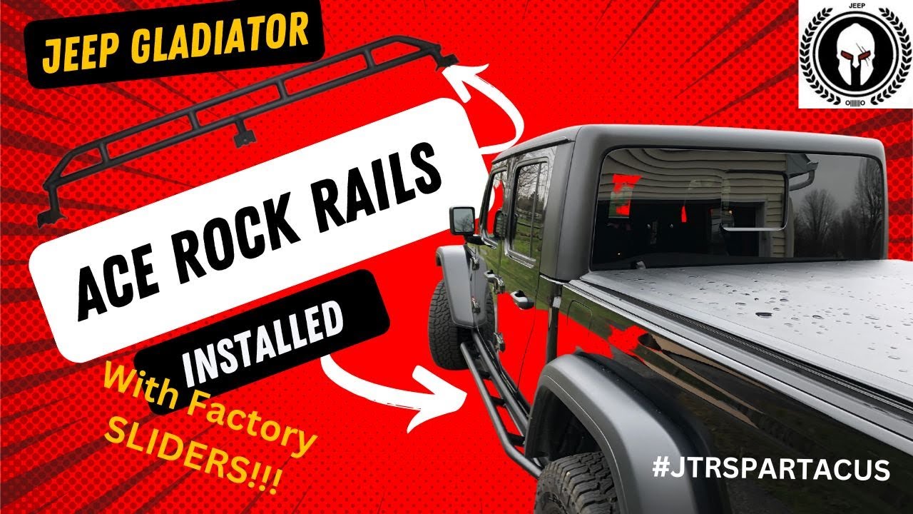 Ace Rock Rails Jeep Gladiator Install and First Impressions - JTR ...