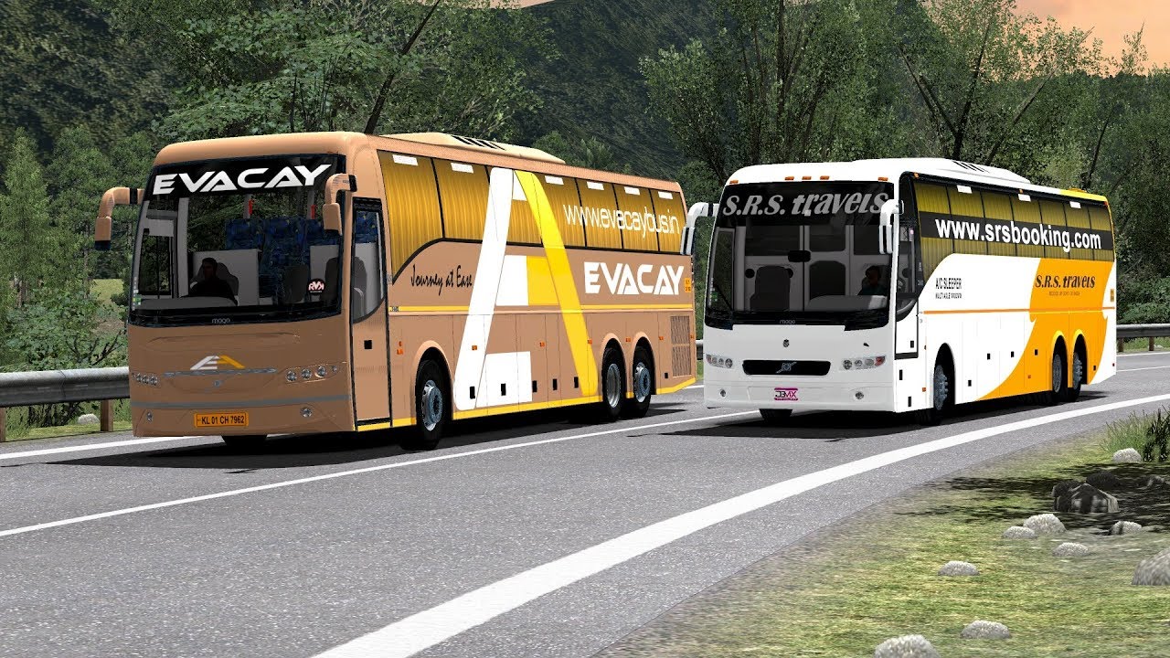 Racing Buses in Highway at 140 KMPH speed [Bus Driving] - Euro Truck ...