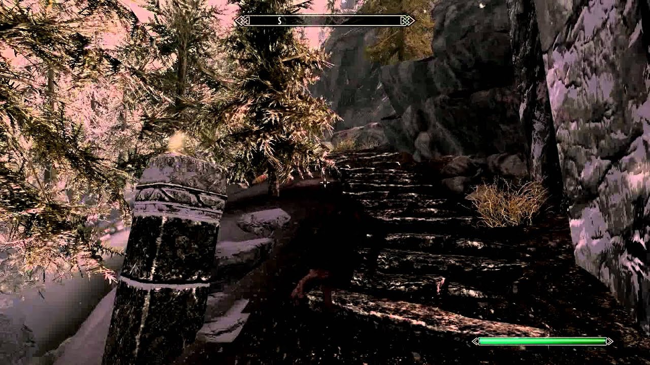 Skyrim Wolf Super Slap - YouTube