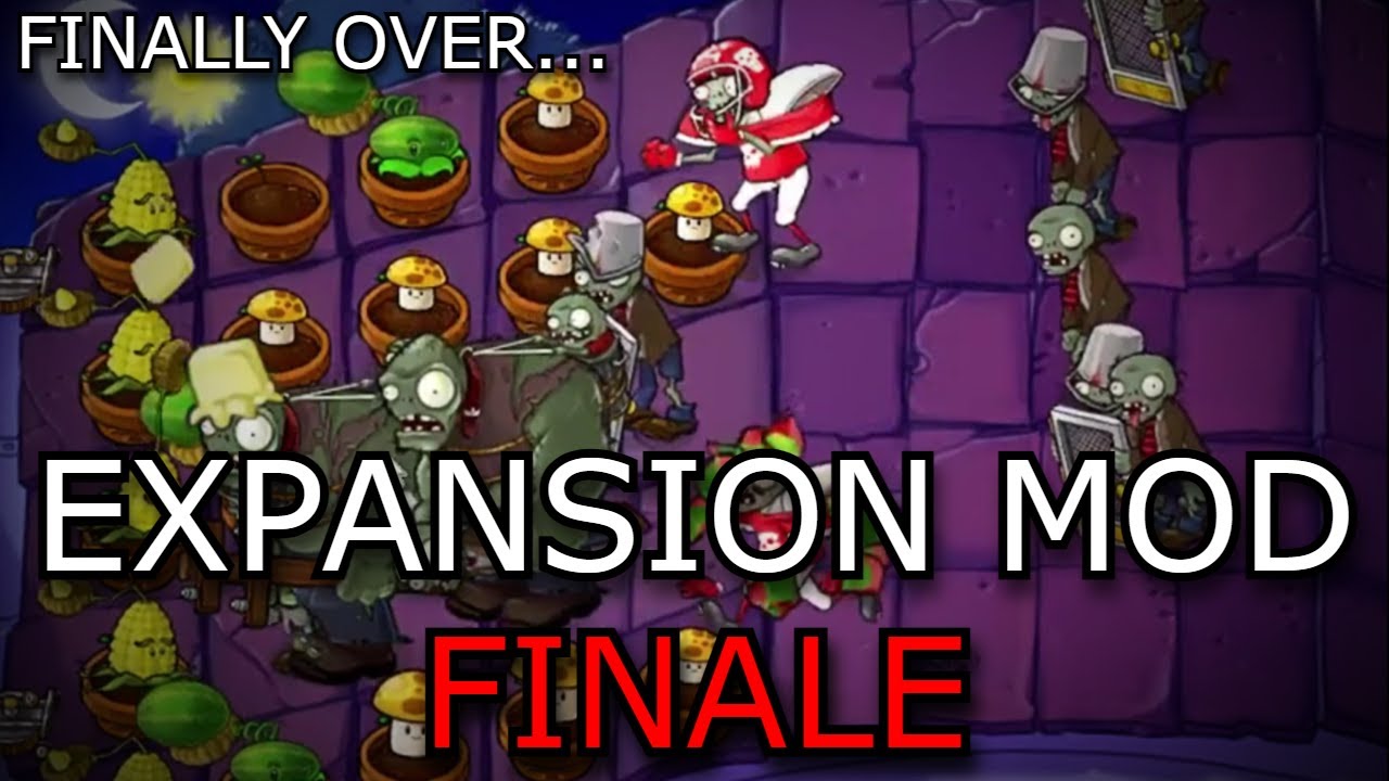 PvZ REMASTERED ALL MOON LEVELS! (The Finale!) Plants VS. Zombies ...