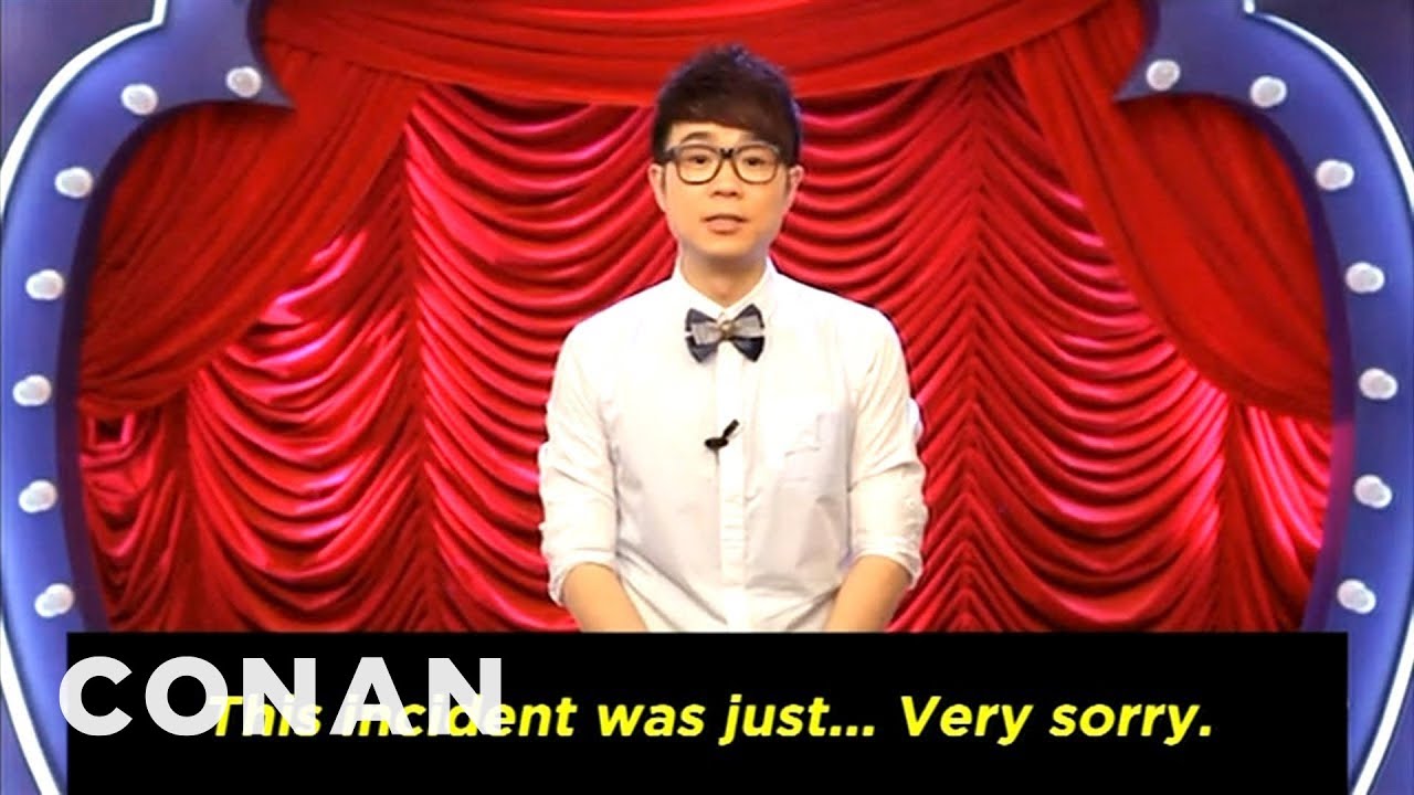 Conan Forgives Chinese Rip-Off Show "Da Peng" | CONAN on TBS - YouTube