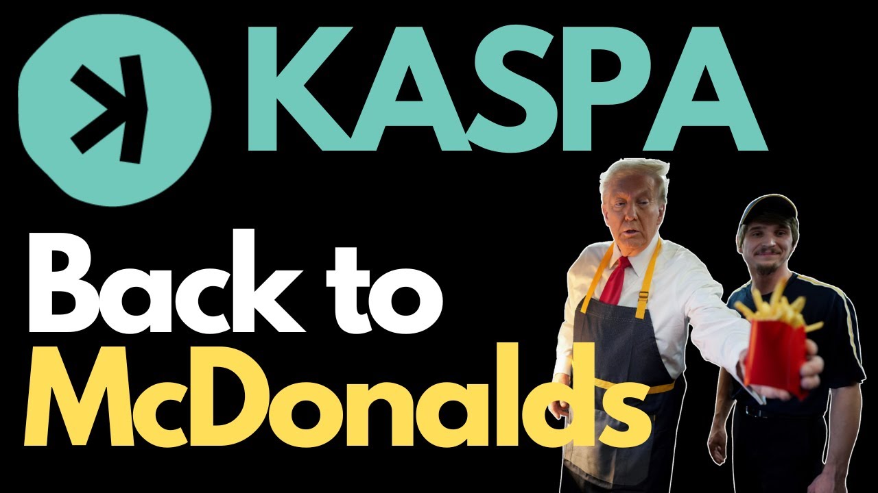 Kaspa back to McDonalds for US. LOL! #kaspa #kas #kaspacoin - YouTube
