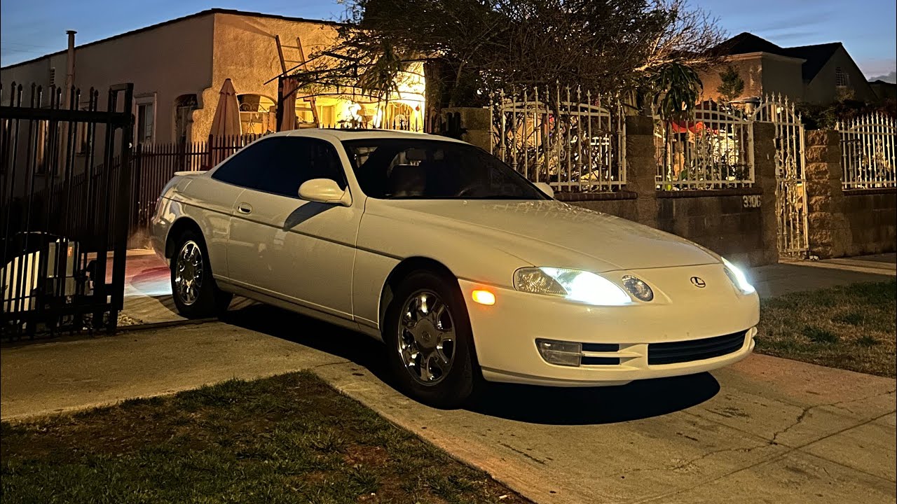 CHANGING YOUR LEXUS SC300 / SC400 HEADLIGHTS TO LEDs - YouTube
