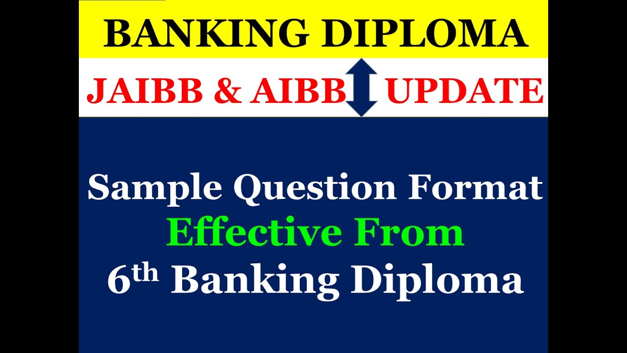 Sample Question format from 6th Banking Professional Exam - YouTube