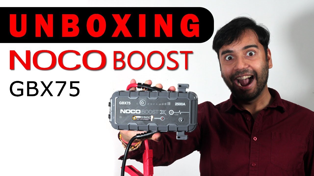 NOCO boost X GBX75 | Unboxing by Sagar - YouTube