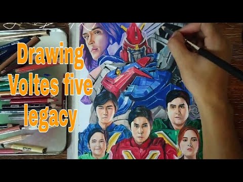 Voltes five legacy Drawing | jomel.D ART | May 8 2023 premier - YouTube