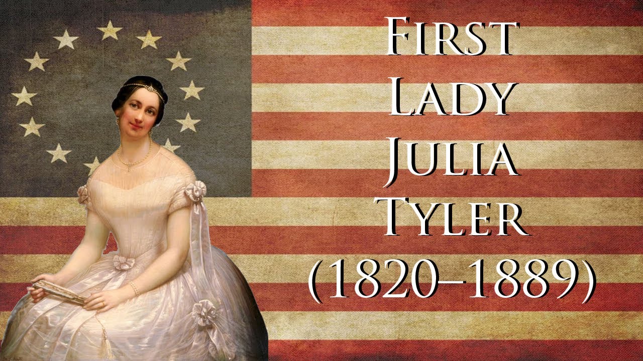 First Lady Julia Tyler of the United States of America - YouTube