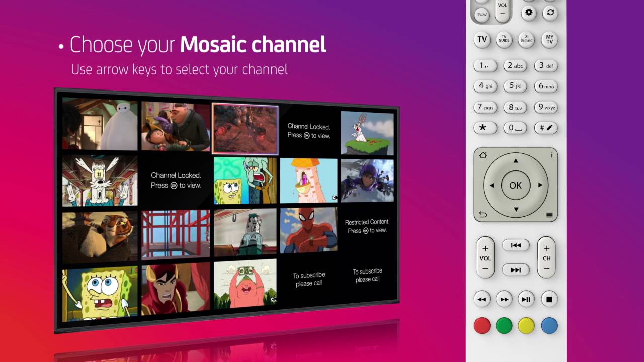 Digicel Play - Mosaic Guide - YouTube