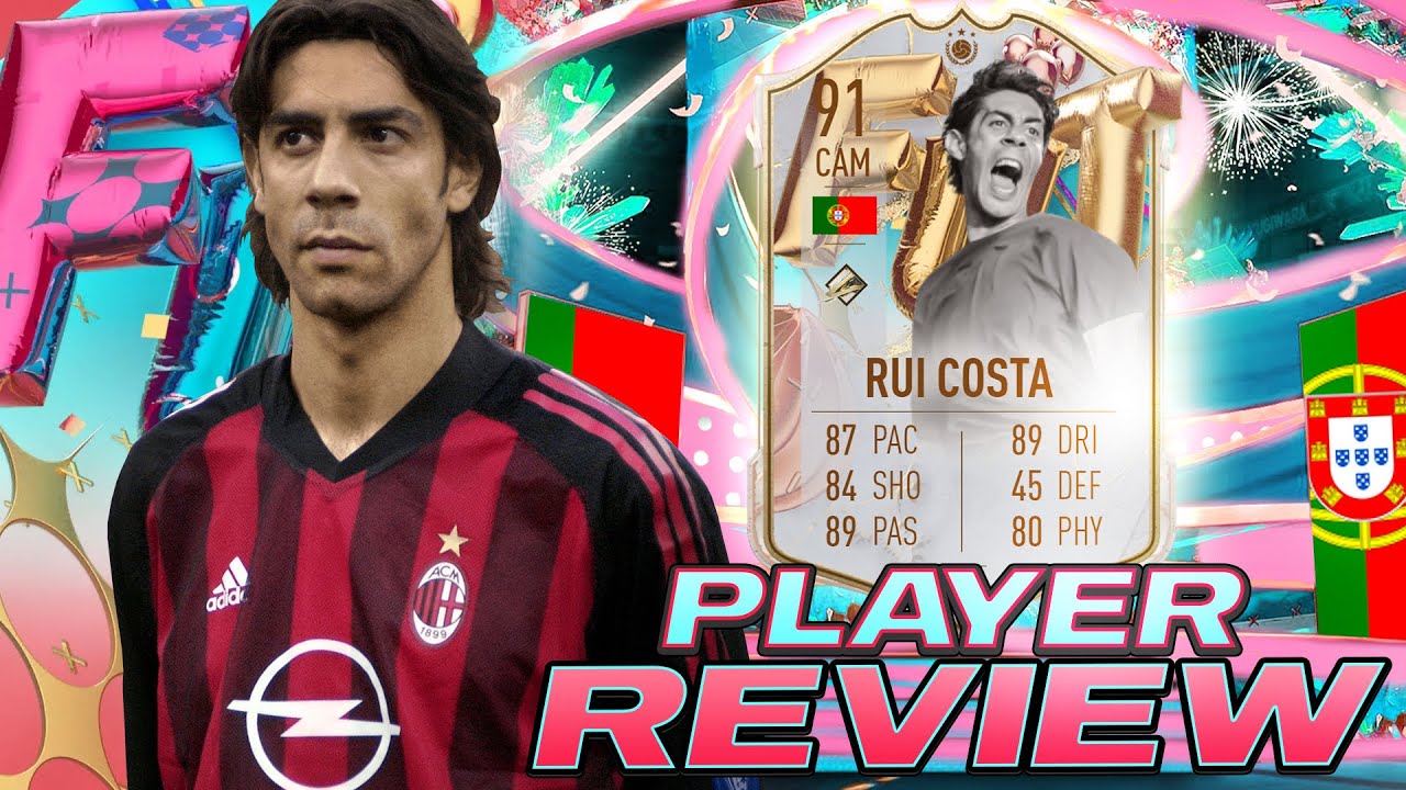 FINALLY META?! 👀91 FUT BIRTHDAY ICON RUI COSTA PLAYER REVIEW - FIFA 23 ...
