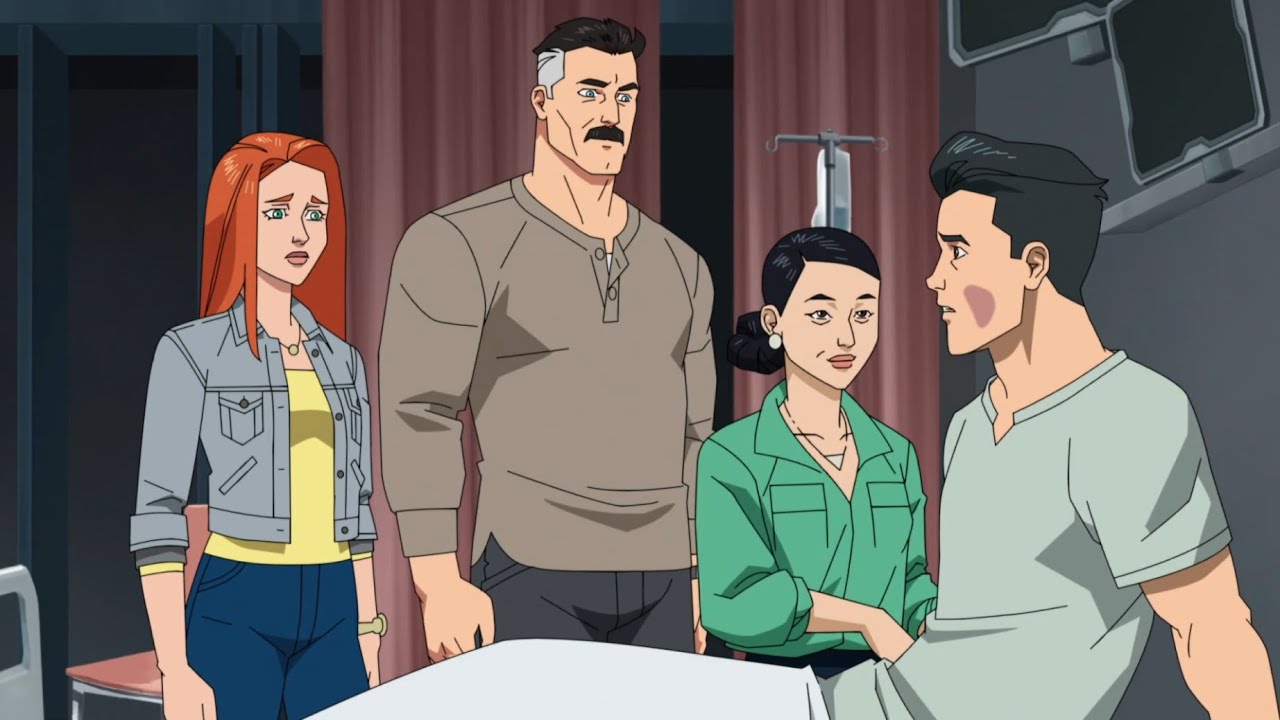 Mark Grayson se recupera de sus heridas en la batalla ¦ INVINCIBLE 1x06 ...