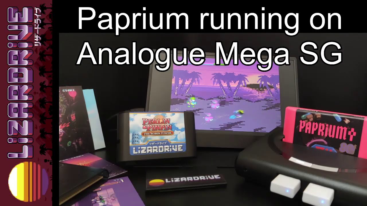 PAPRIUM on Analogue Mega SG (now FIXED, check description!) - YouTube
