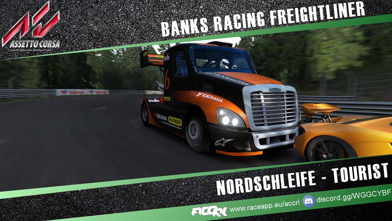 AC - Nordschleife - Banks Racing Freightliner - YouTube