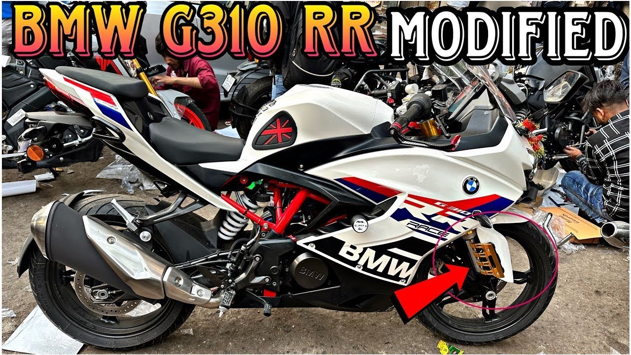 BMW G310 RR touring setup Modification |BMW g310 RR long rider ...