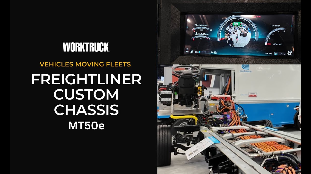 Updates to the Freightliner Custom Chassis MT50e - YouTube