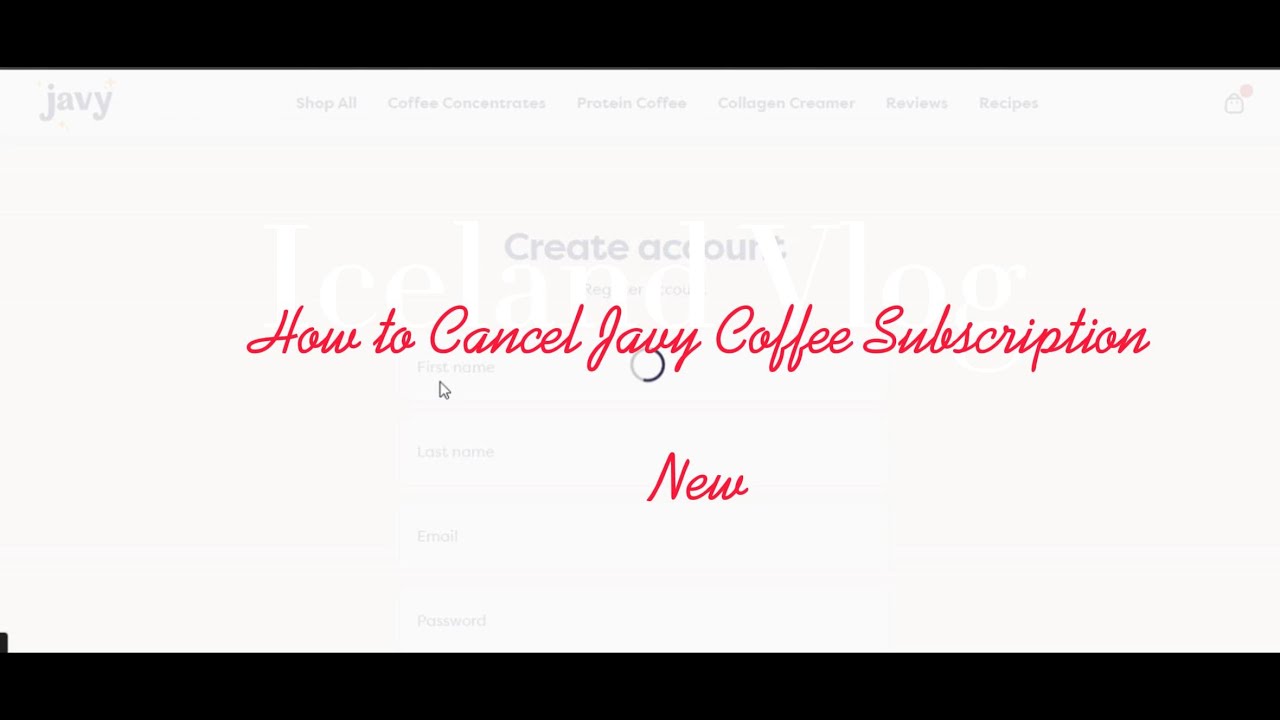 Cancel Javy Subscription