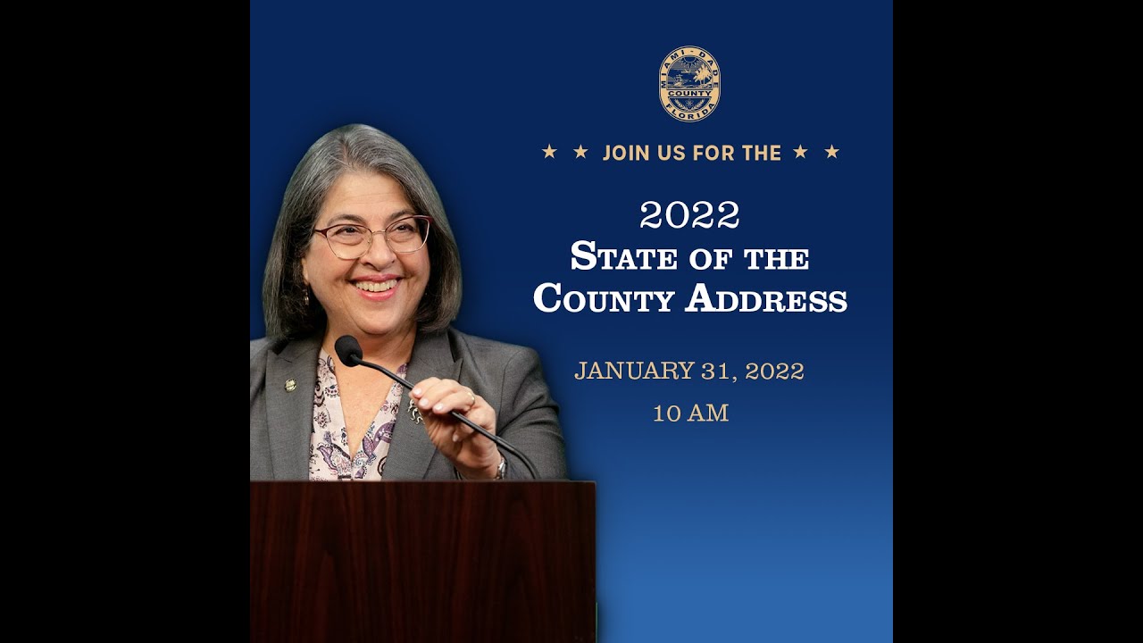 2022 State of the County Address - YouTube