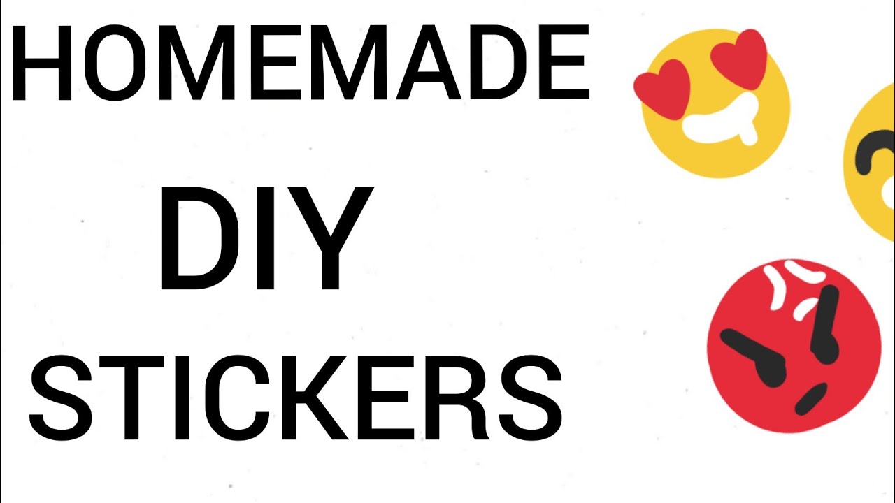 How To Make Stickers At Home YouTube how-to-make-stickers-at-home-youtube