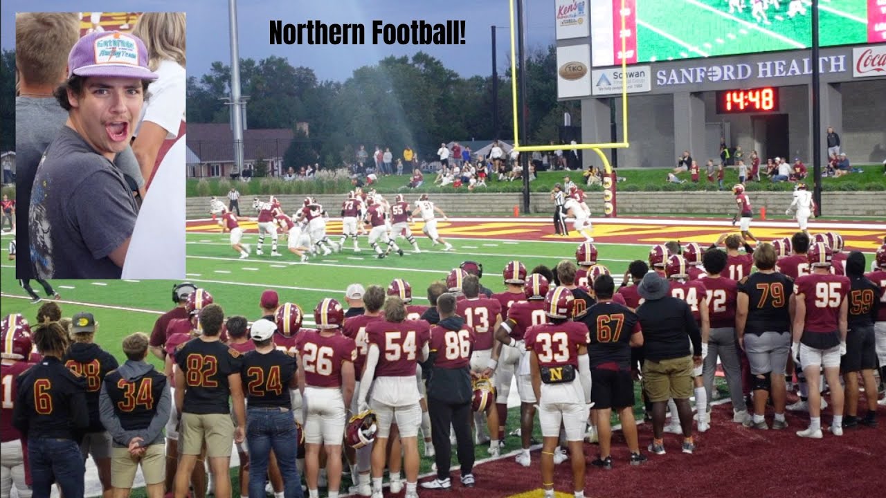 The First Northern State Football Game of the Year - Playing a Top 25 ...