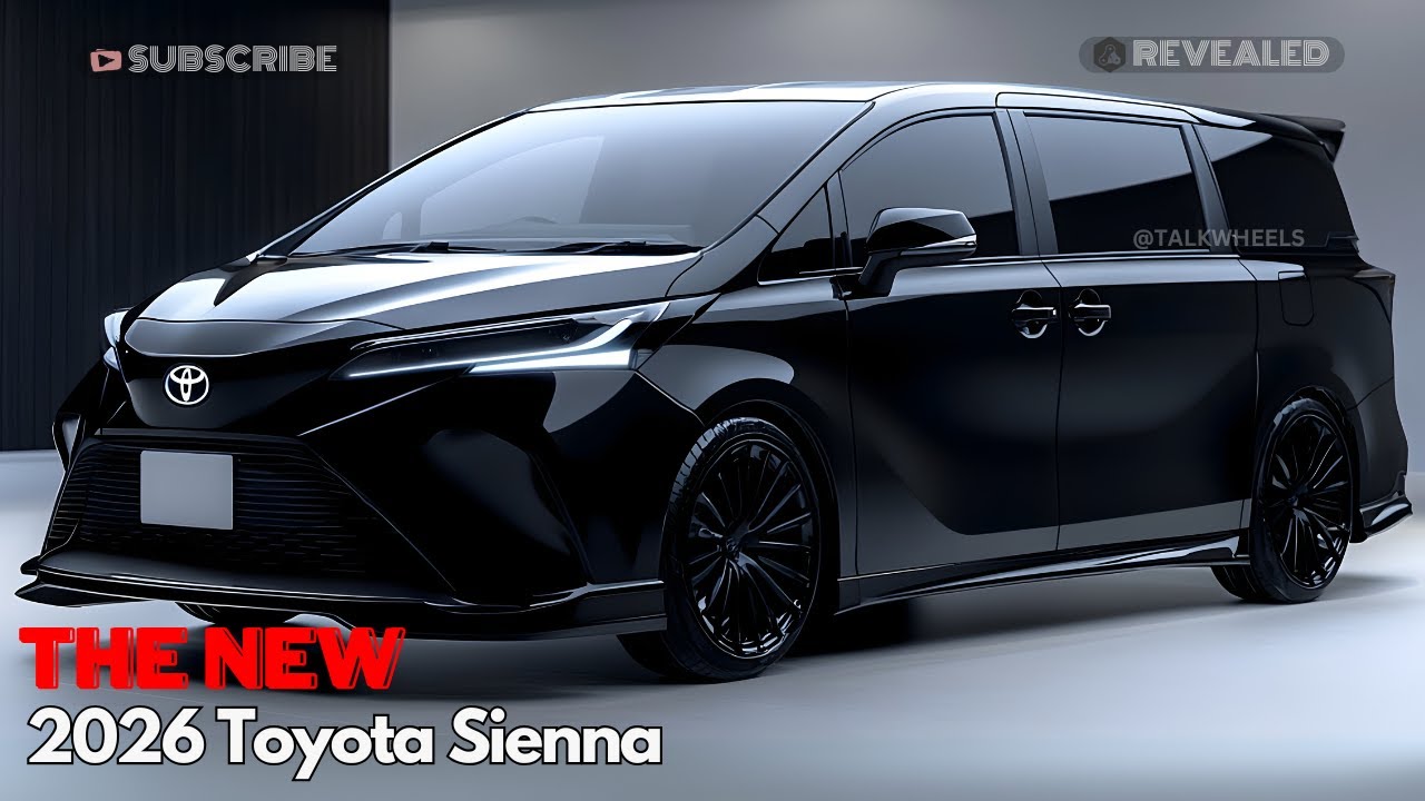 2026 Toyota Sienna Revealed: The Minivan Revolution Is Here! - YouTube