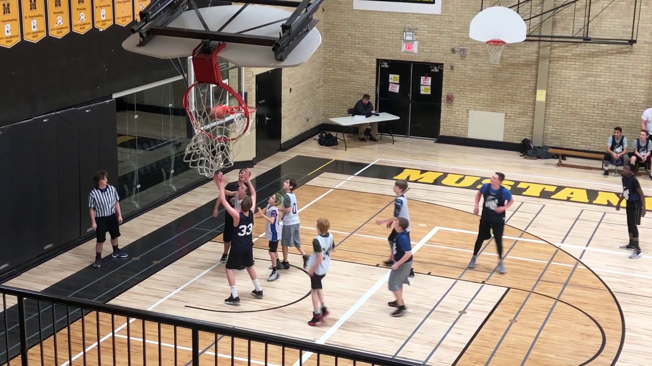 2018-02-10 Wyatt basketball basket three and four - YouTube