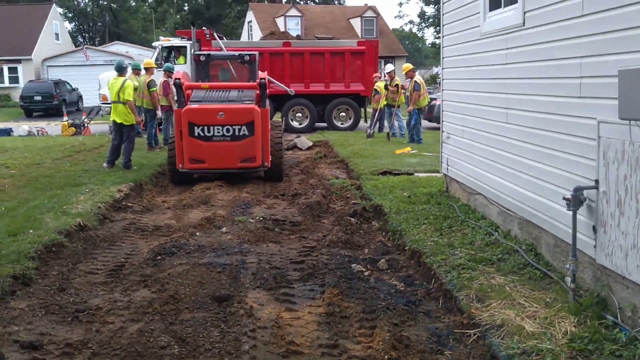 Driveway Demolition Video Two - YouTube