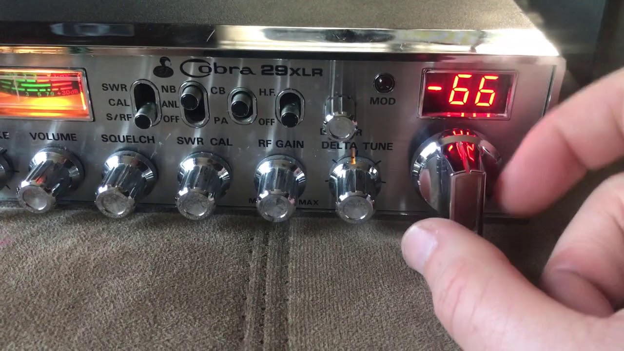 Cobra 29XLR Classic CB Radio with DigiMax Lite v2.0 Kit Radio Overview ...