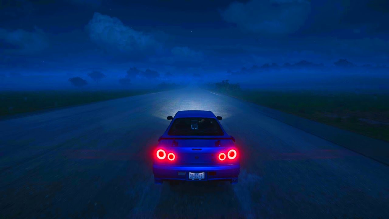 Nissan Skyline R34 GT-R Immersive Night Time Drive | Forza Horizon 5 ...