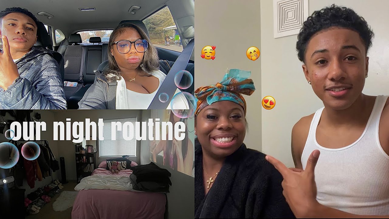 SPEND THE NIGHT WITH US 🧼 | COUPLE’S NIGHT ROUTINE - YouTube