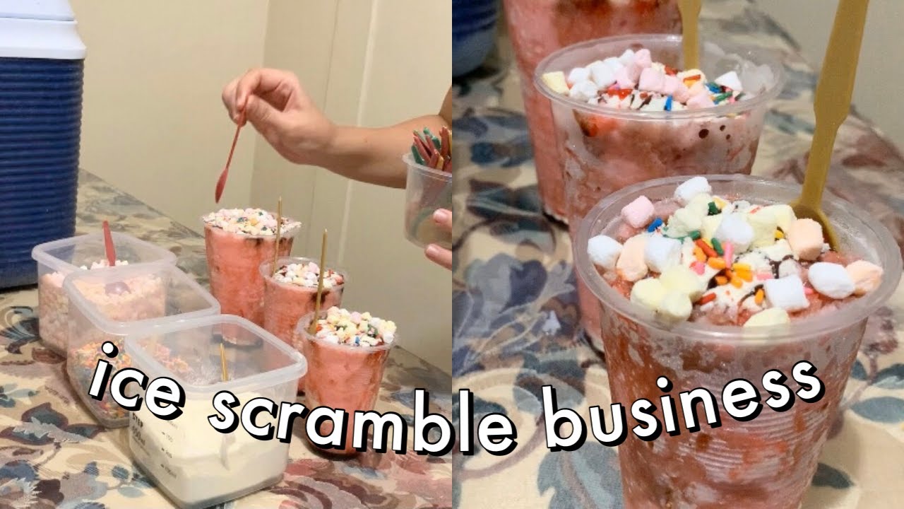 Start Your Own Ice Scramble Business | Tutorial and Costing - YouTube