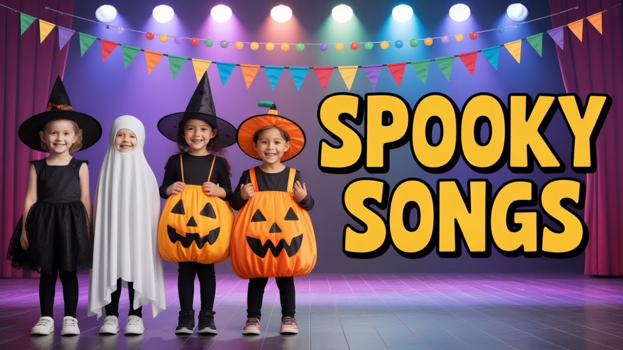 🎃 Best Halloween Song for Kids! 🎶 Sing & Dance | Toddler, Preschool ...