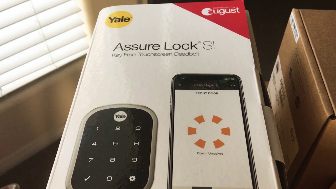 Yale Assure Lock SL & August Connect WiFi Smart Home Unboxing 11-8-18 ...