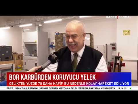 Bor Karbüründen Koruyucu Yelek