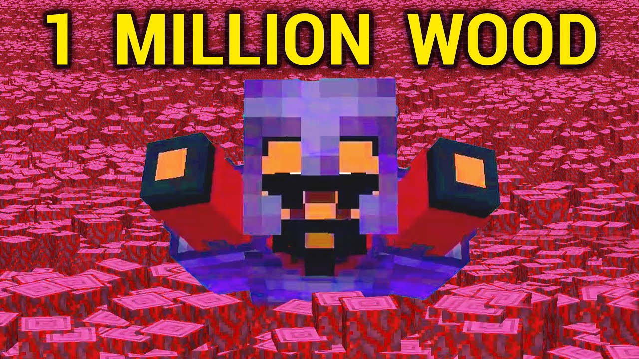 I Build The Most INSANE TREE FARM In Minecraft! - YouTube