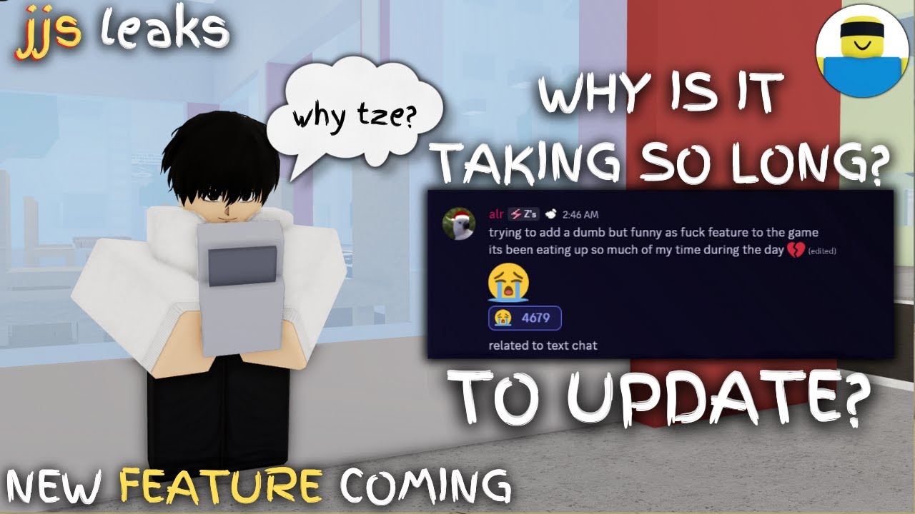 WHY IS IT TAKING SO LONG TO UPDATE? in Jujutsu Shenanigans Roblox (JJS ...