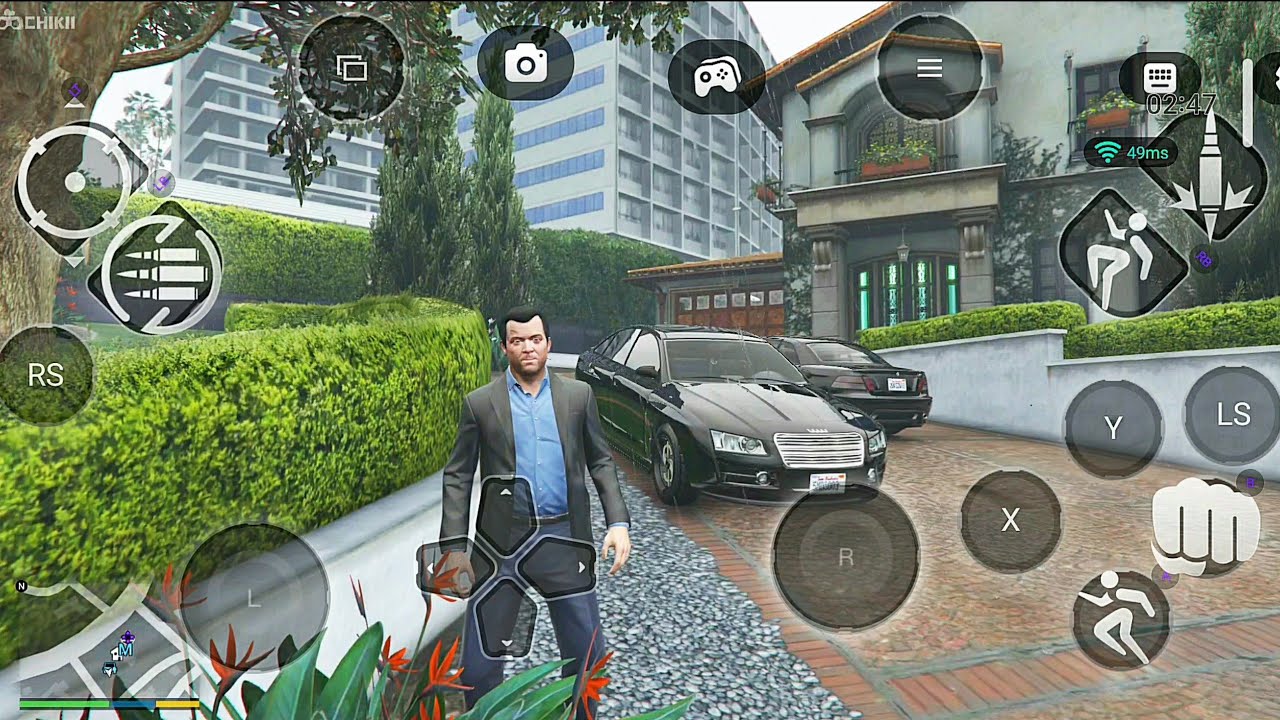 GTA 5 ANDROID GAMEPLAY ON CHIKII CLOUD GAMING MISSION - YouTube