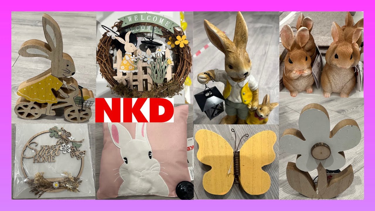 NKD OSTERN & FRÜHLINGS DEKORATIONEN 2023 - YouTube