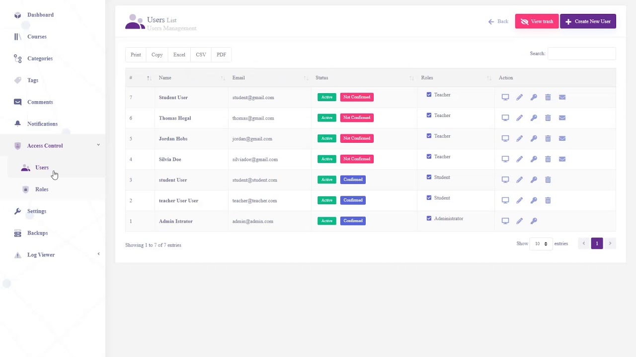 Smart Education Part 2 Admin Panel - YouTube