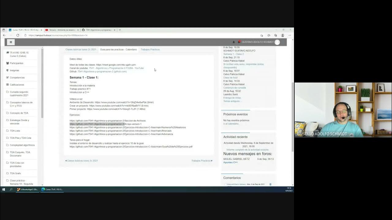 2021 - 2C - Jueves - Semana 1 - Clase 2 - Introduccion a C++ - parte 1 ...