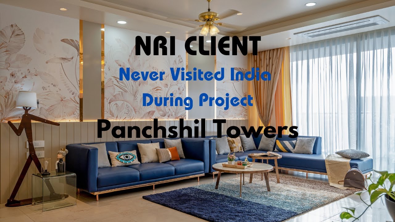 Panchshil Towers NRI Client, 5BHK Interior Design Best Interior ...