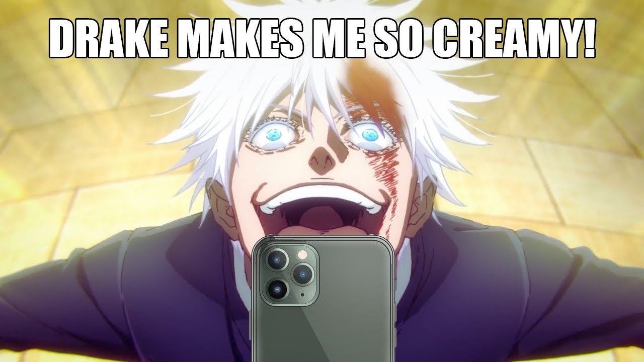 SUPER SENIOR GOJO FINDS A DRAKE HATER!! - YouTube