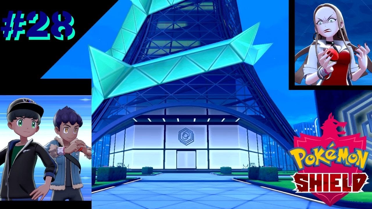 Rose Tower ~ Pokemon Sword & Shield Walkthrough [P28] - YouTube