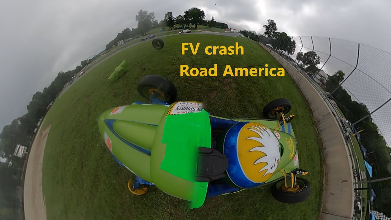 June Sprints crash Formula Vee - YouTube