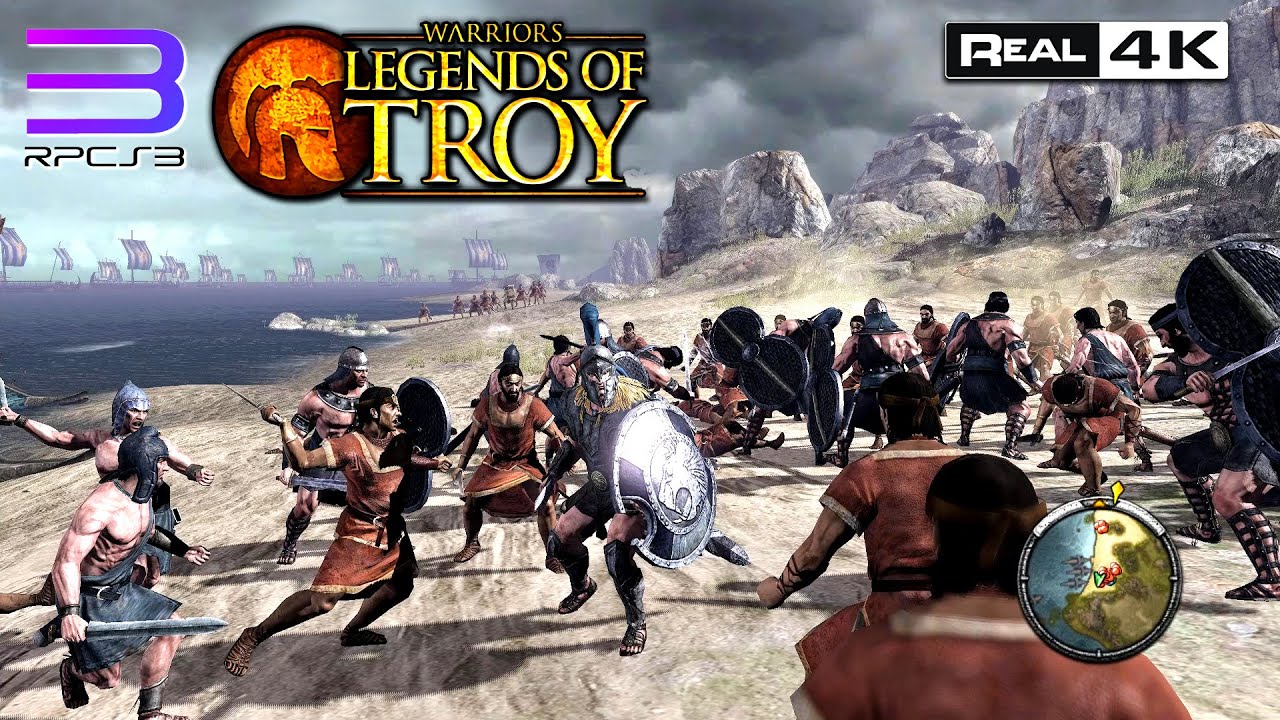 Warriors Legends Of Troy | RPCS3 v0.0.19-13136 | 4K ( 5 X IR ) 60FPS ...