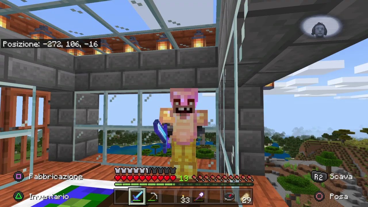 Minecraft Biohazard town lavori im corso - YouTube